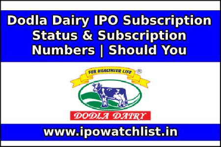 Dodla Dairy Ipo Subscription Status / Shyam Metalics IPO Share ...