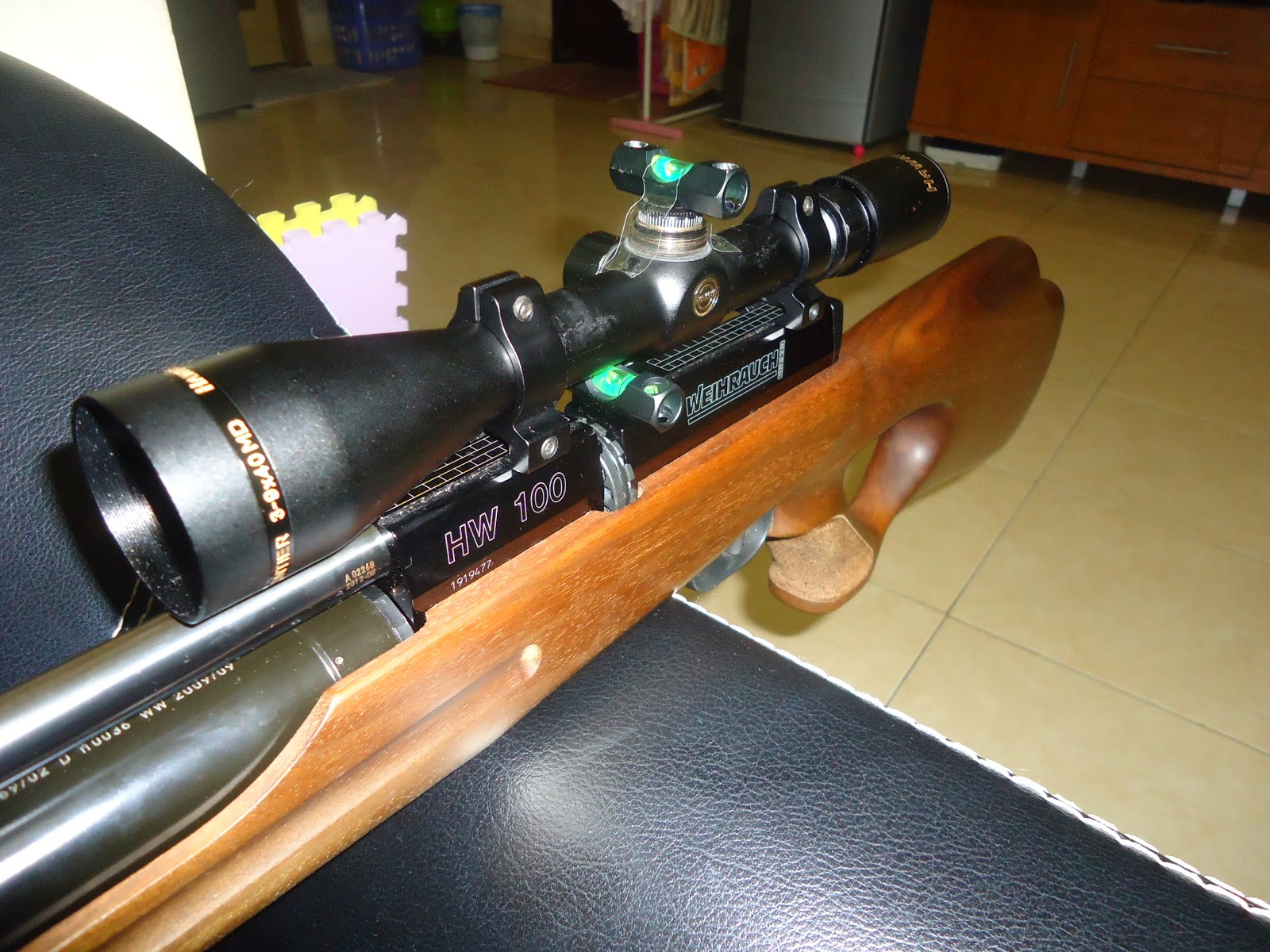 Senapan Angin plus+: Cara pemasangan scope pada senapan