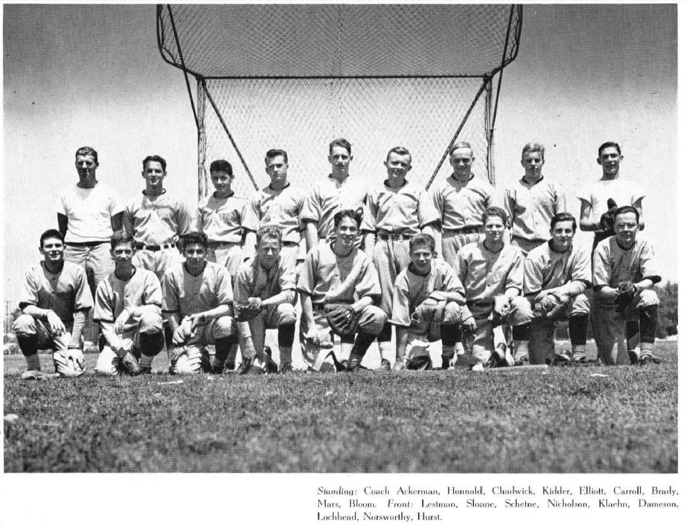 Baseball Nuggets: Caltech teams of the 1940s