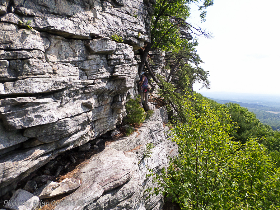 The Gunks – Multi pitch rock climb