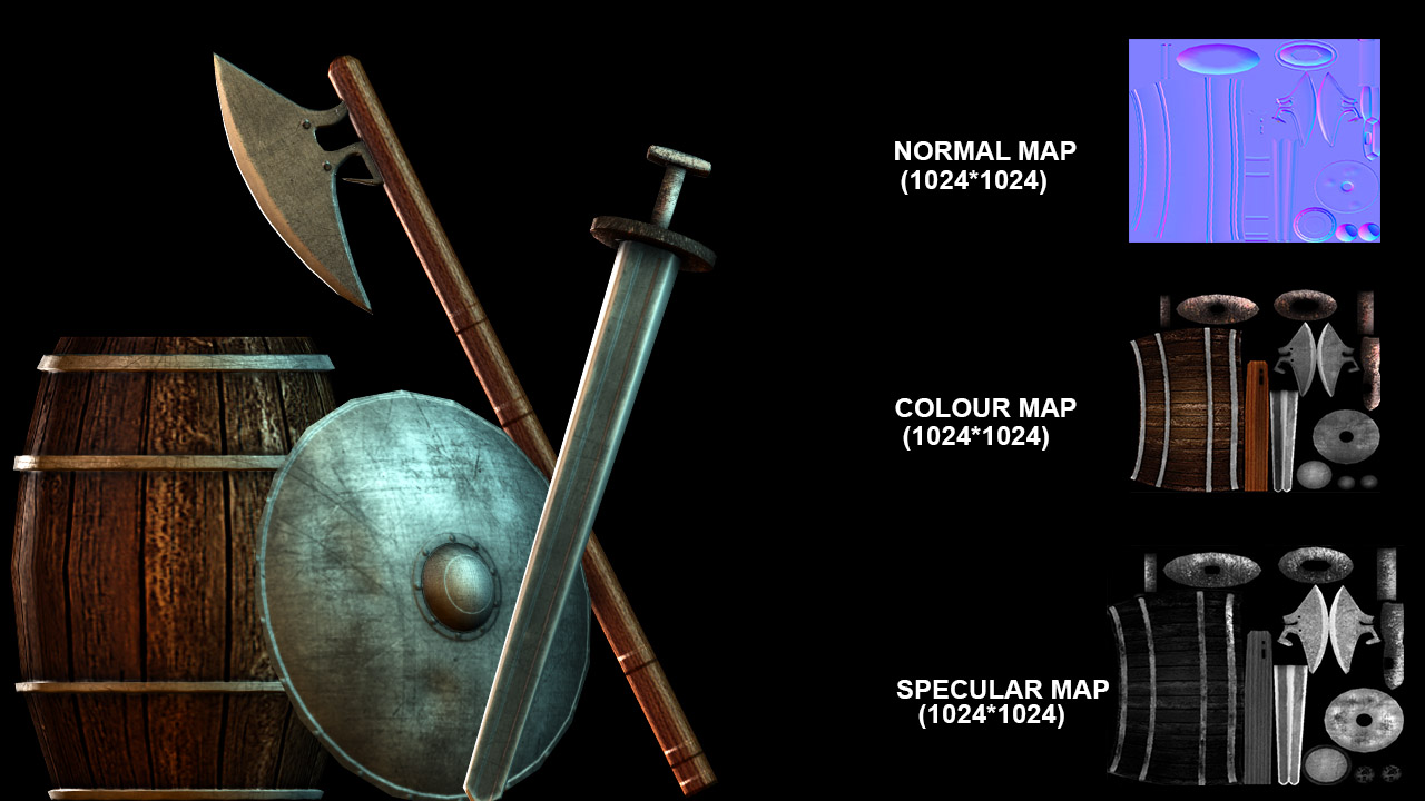 MAYA MODELING: Props