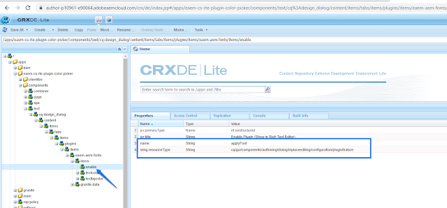 Experiencing Adobe Experience Manager (AEM, CQ): AEM Cloud Service - CSS and Color Picker Plugin ...