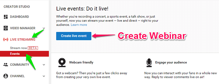 How to Host Webinars Using YouTube Live [Step By Step Tutorial ...