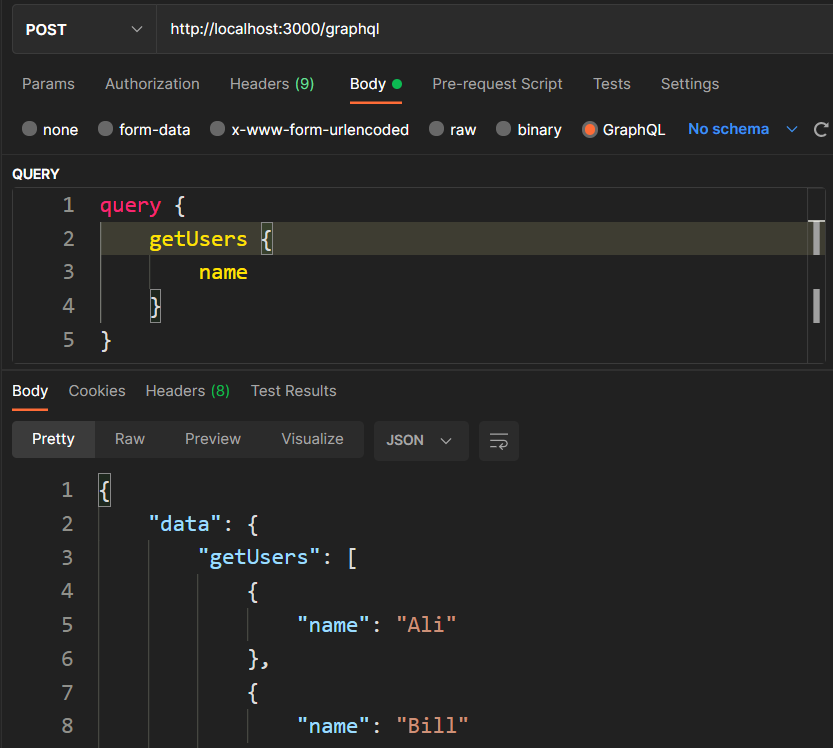 Create A GraphQL Server Using Express and Apollo Server