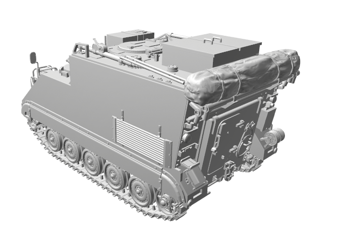 Gulumik Military Models: M577 A1GE 1/72 RESIN PRINTED 3D KIT - RED TANK ...