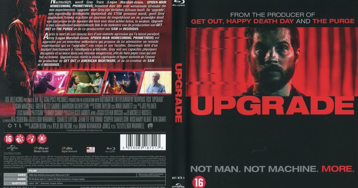 BLU-RAY JAQUETTES BLU-RAY: Upgrade