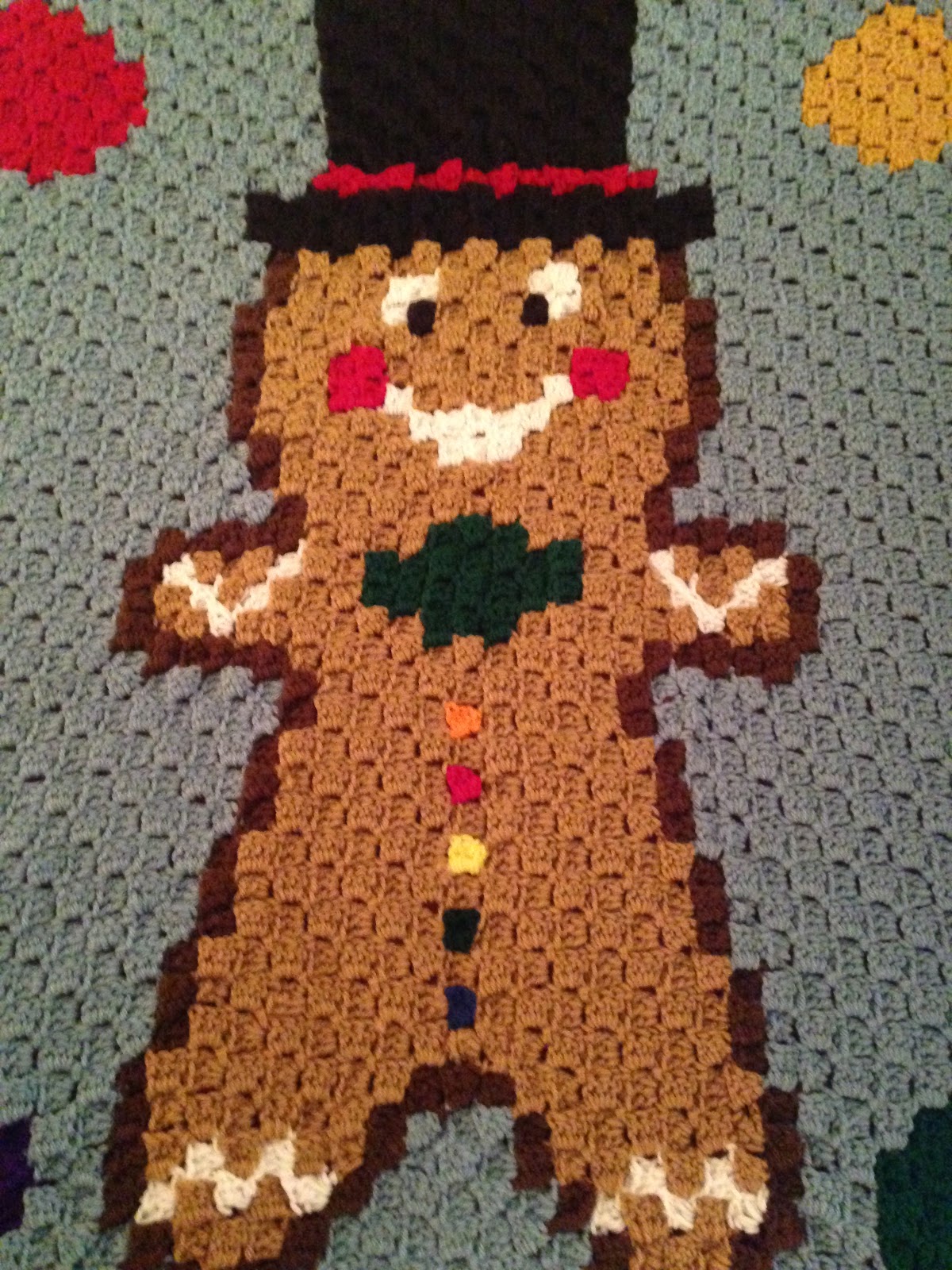 The Perfect Stitch...: Gingerbread Man Pixel Graph...