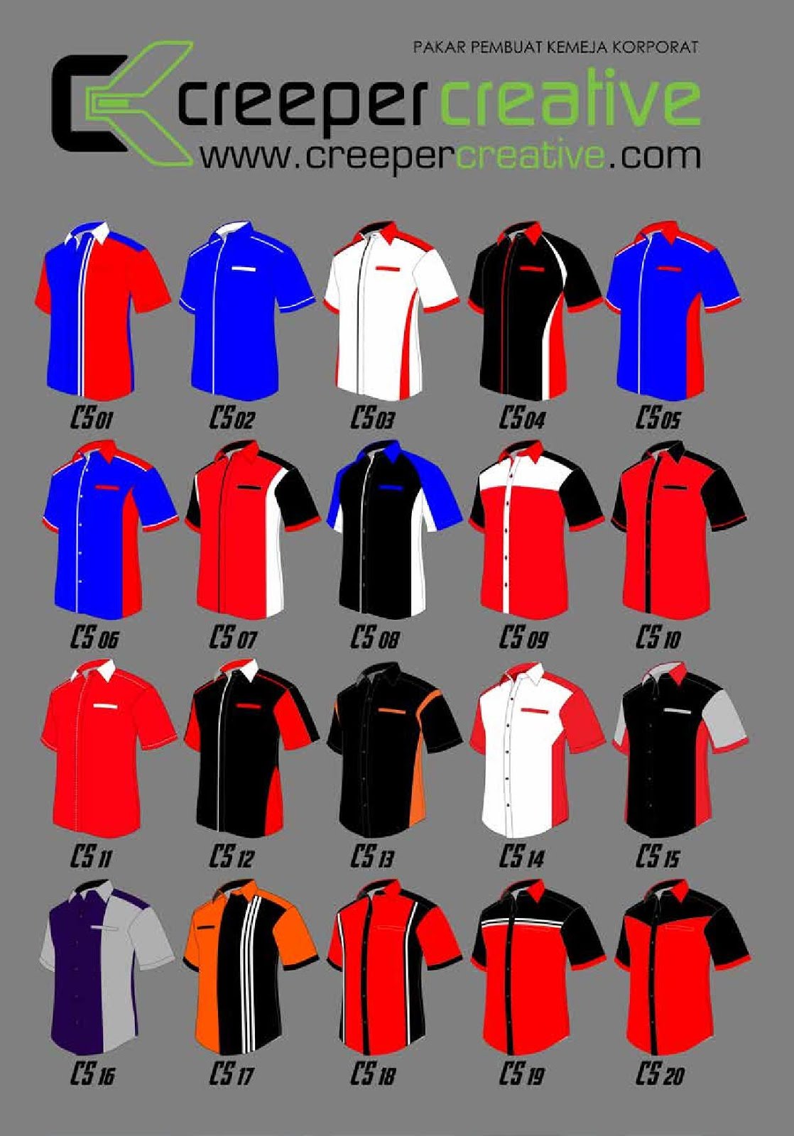 baju korporat CUSTOM MADE Eksklusif @ creeper creative | Casual ...