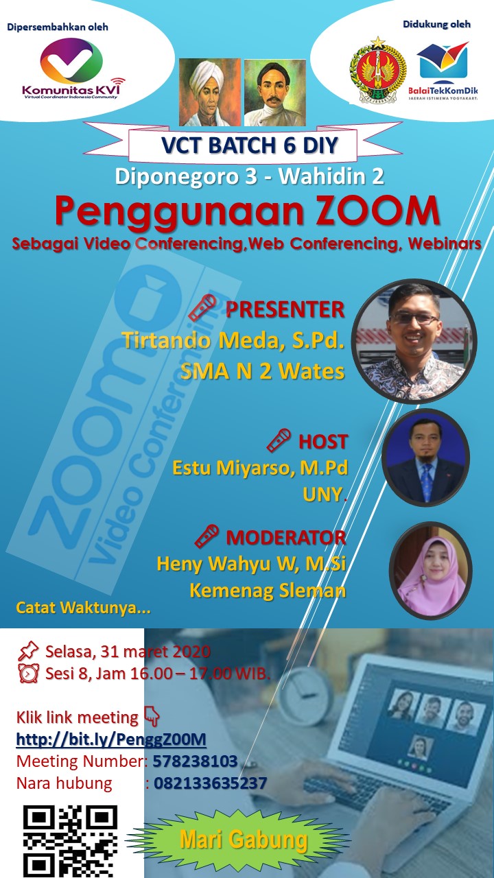 Teras Pedagogia: Flyer&Narasi Penggunaan ZOOM