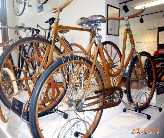 Our Awesome Travels: A vist to the Bicycle Museum of America.