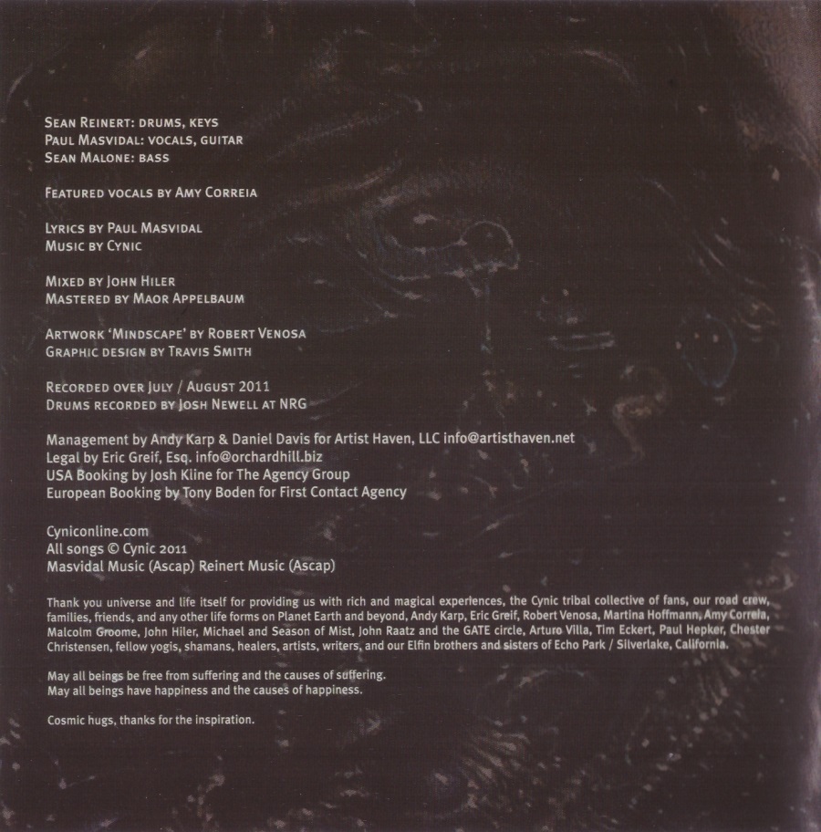 Cries from the Quiet World: Cynic "Carbon-Based Anatomy (EP)"