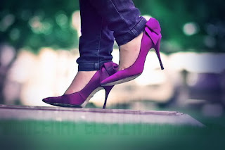 Purple Shoes Tips ~ Fashion Style