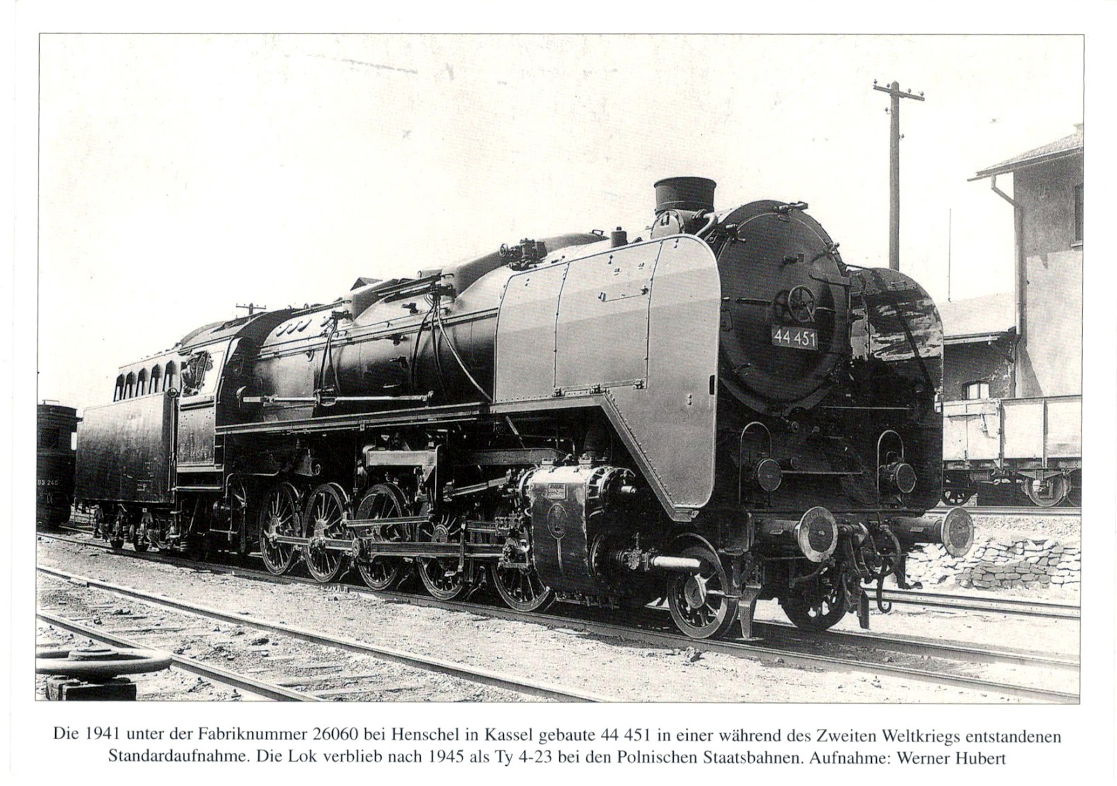 WORLD, COME TO MY HOME!: 2216 GERMANY - Steam locomotive no. 44 451