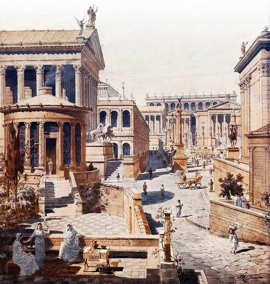 romanoimpero.com: ATRIUM VESTAE - CASA DELLE VESTALI