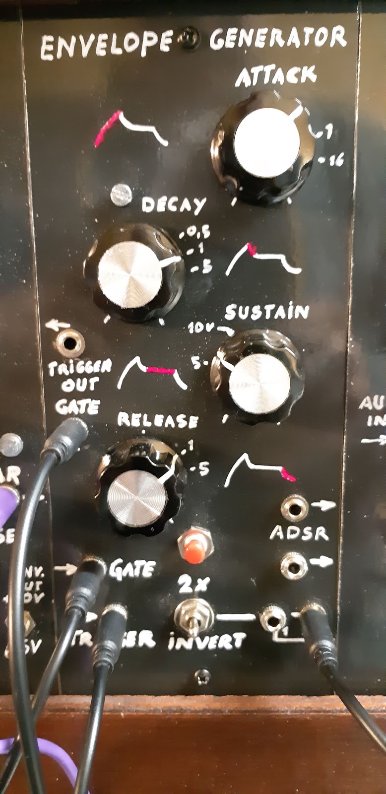 Eddy Bergman.com: Synthesizer Build part-4: THE ENVELOPE GENERATOR or ADSR