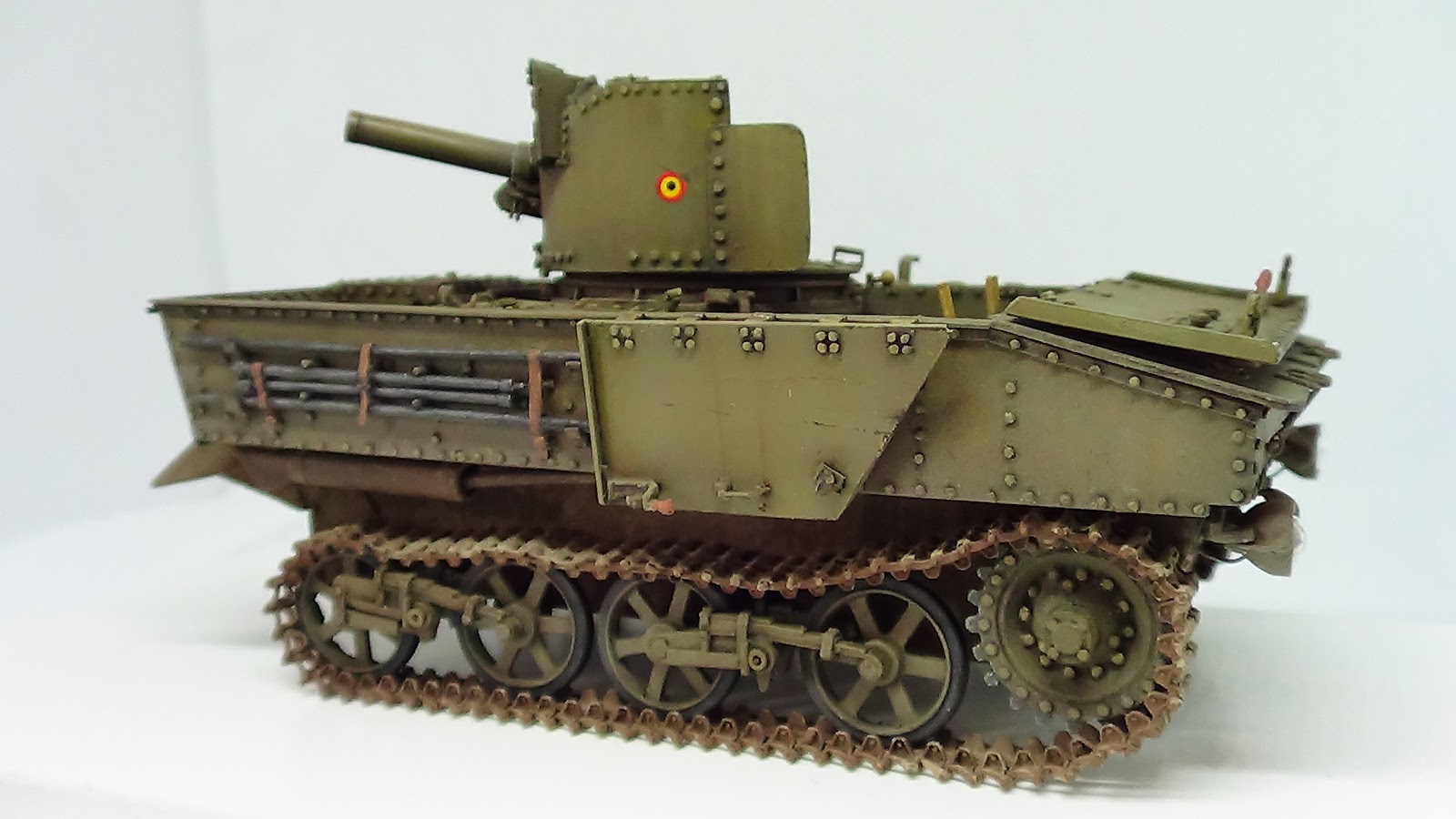 Size's military scale models: Belgian T13 type I (part 6): Retrokit's ...