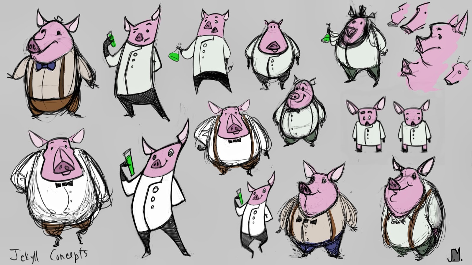 Jess Morris Animator: Schoolism: Stephen Silvers Character Design ...
