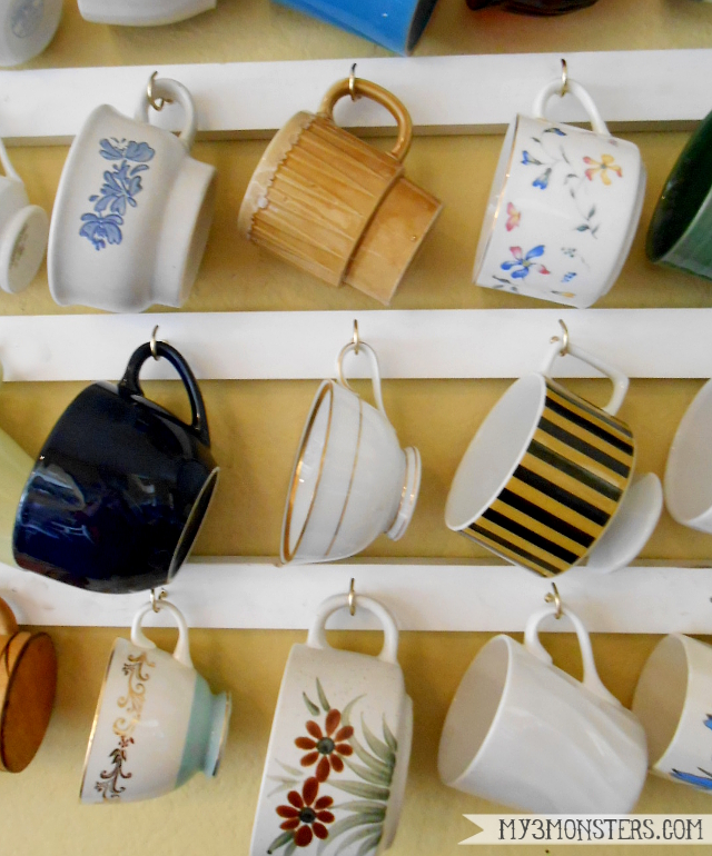 My 3 Monsters: Tea Cup Décor