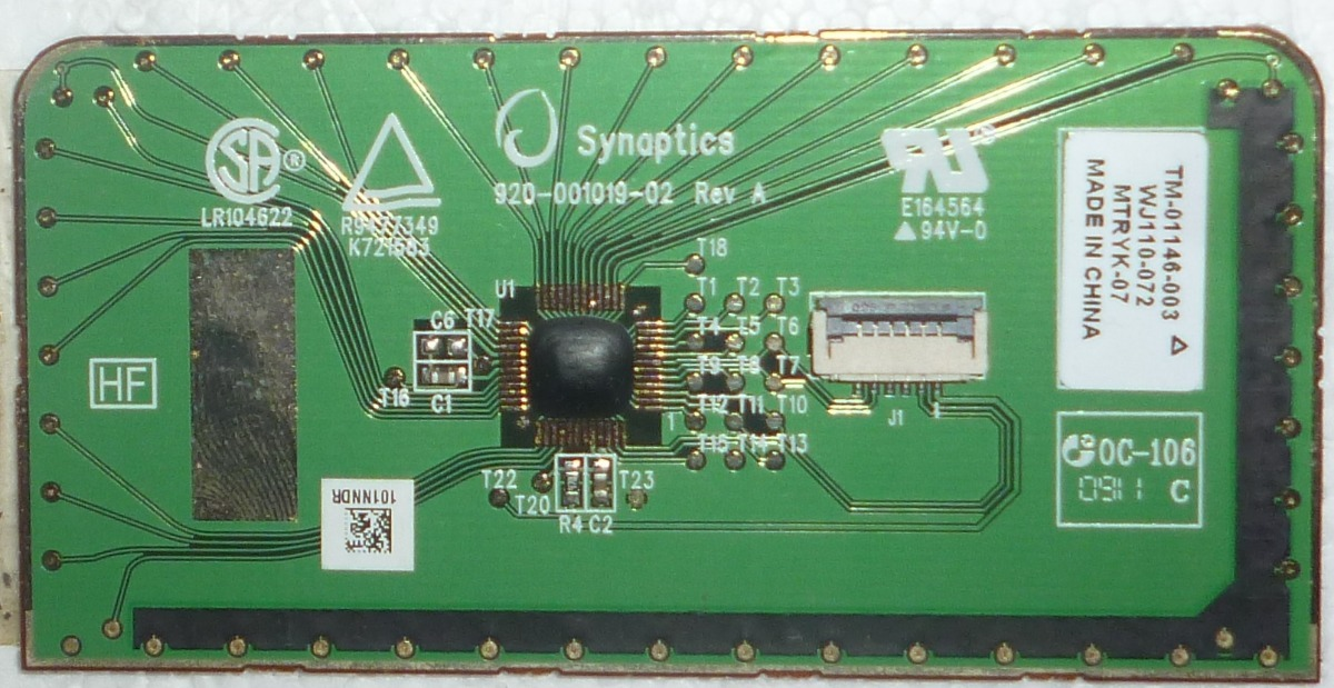Seguridad Agile: Rescatando un touchpad