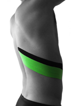 ARES Kinesiology Tape: Arestape Applications - Rib Pain (Serratus Anterior)