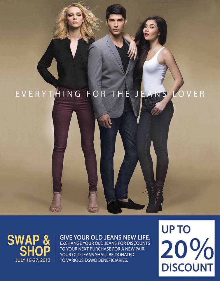 Manila Shopper: SM Jeans Swap & Shop Promo: July 2013