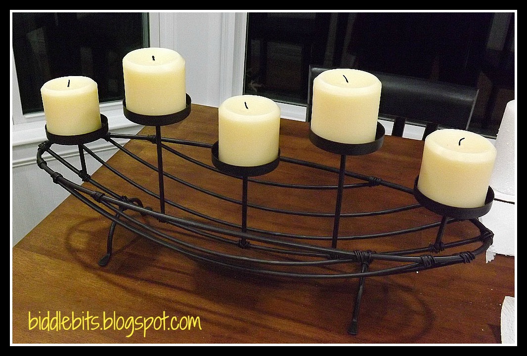 Biddle Bits: DIY snow candles