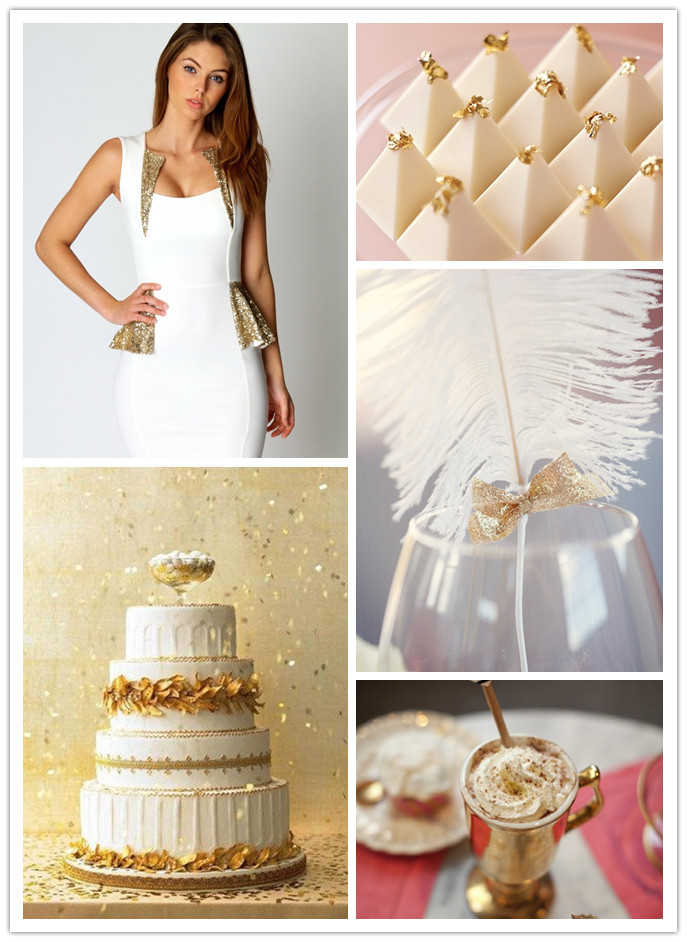 PartyDQ: White & Gold Party Inspiration