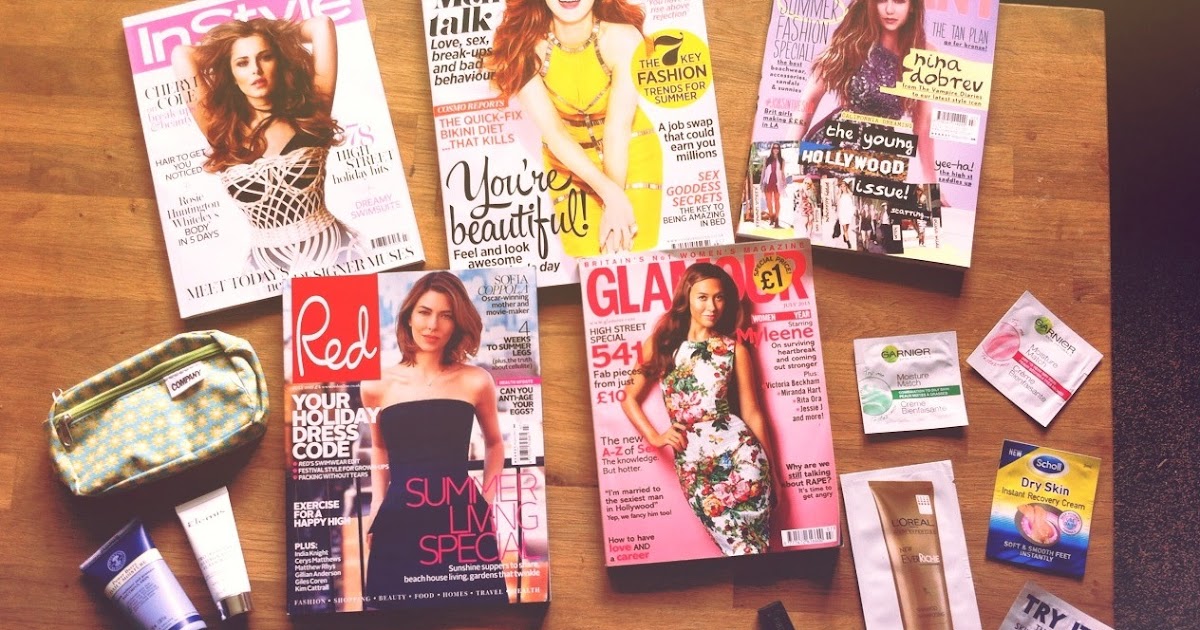 This months magazine freebies.
