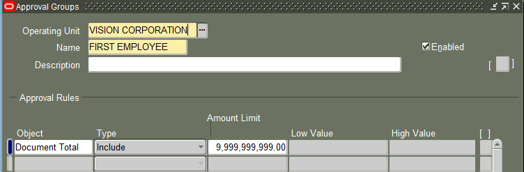Oracle Application's Blog: How to check po approval limit in oracle apps