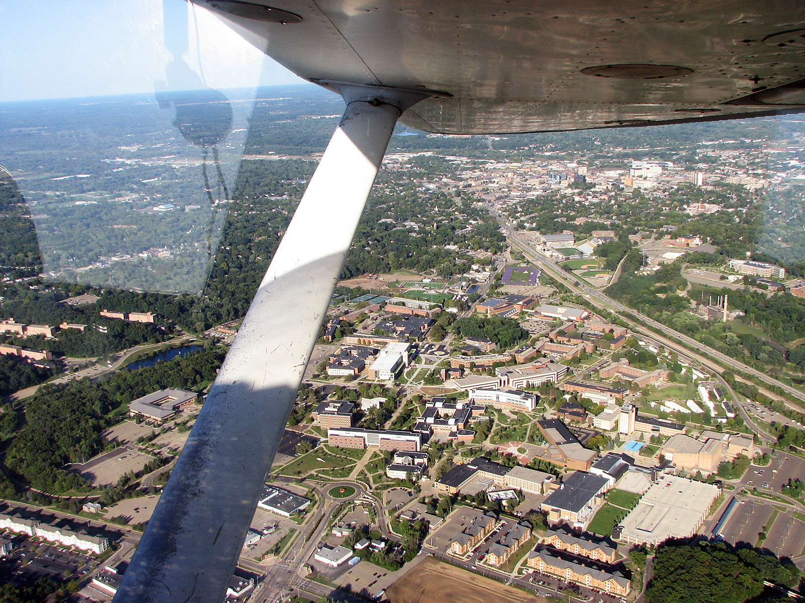 A mile of runway will take you anywhere.: Fly-ins, pancakes, balloons ...