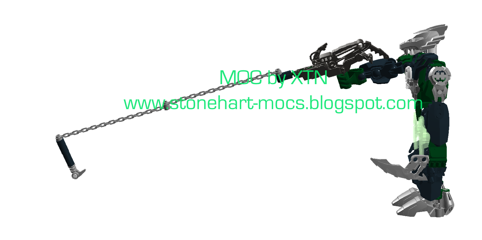 StoneHart LEGO reviews and MOCs: Hero Factory MOC: Hookshot 3.0