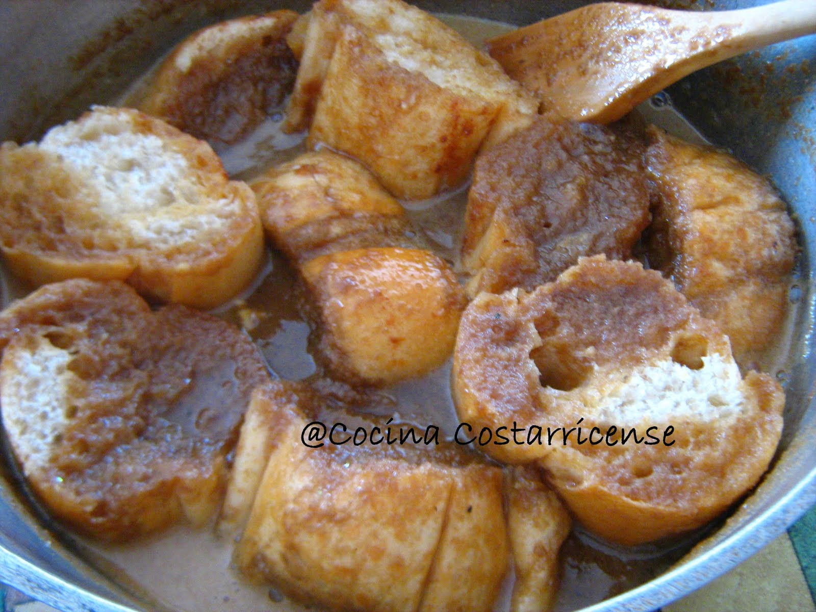 Cocina Costarricense: miel de pan