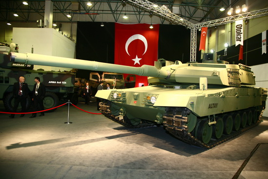 WORLD DEFENCE: Turkeys National Tank And Male Uav Tiha In IDEF- 11