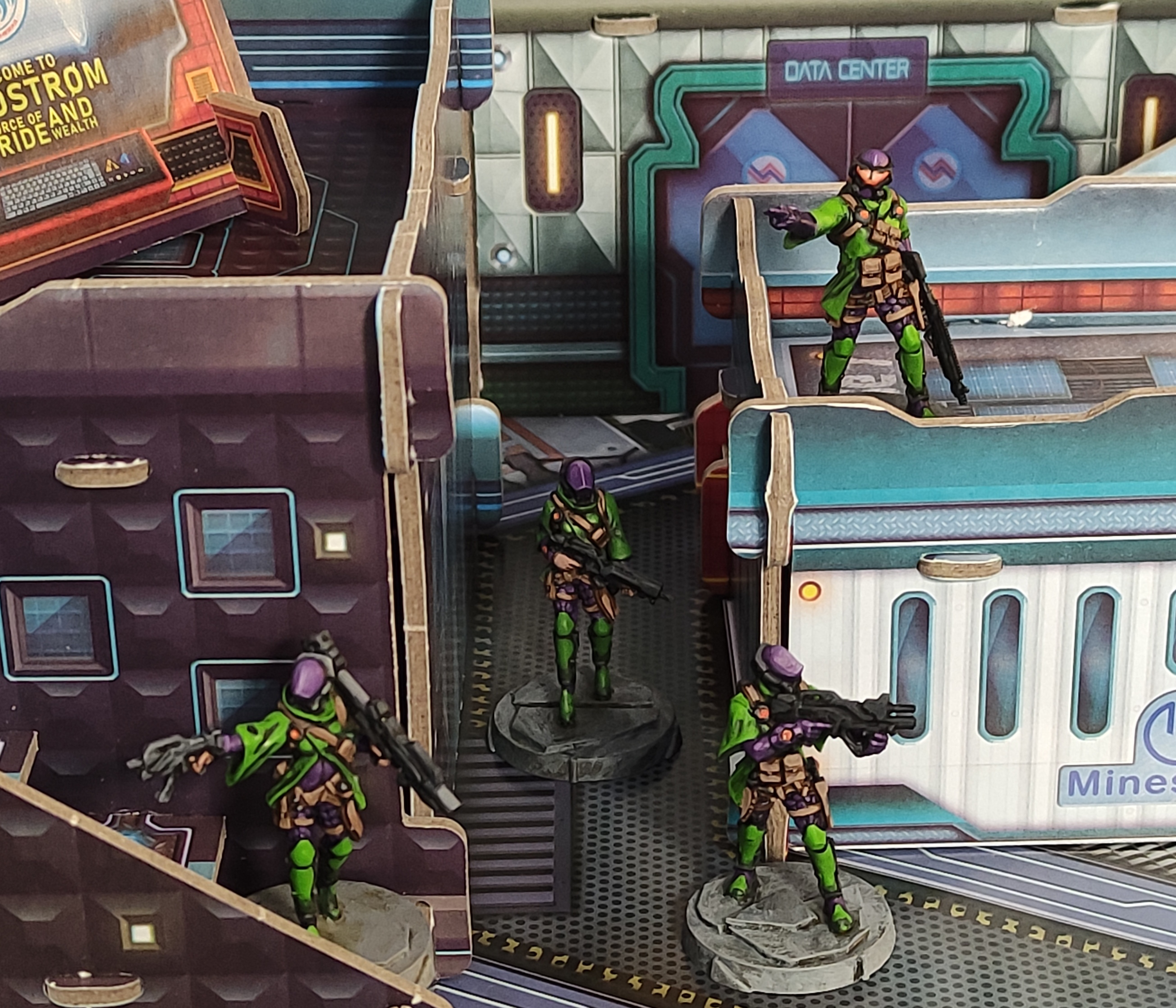 A Tale of Miniatures and Dice: Playing Infinity N4: a list for all seasons