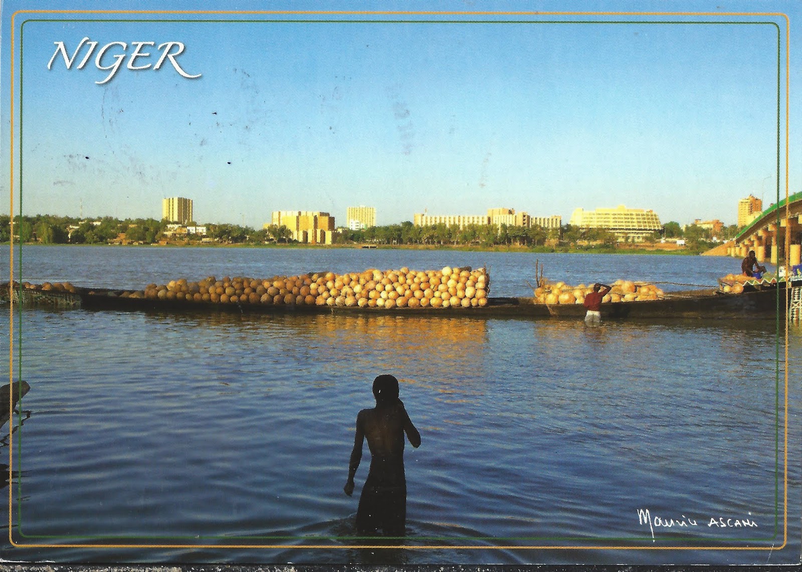 A Journey of Postcards: Niamey, capital city of Niger