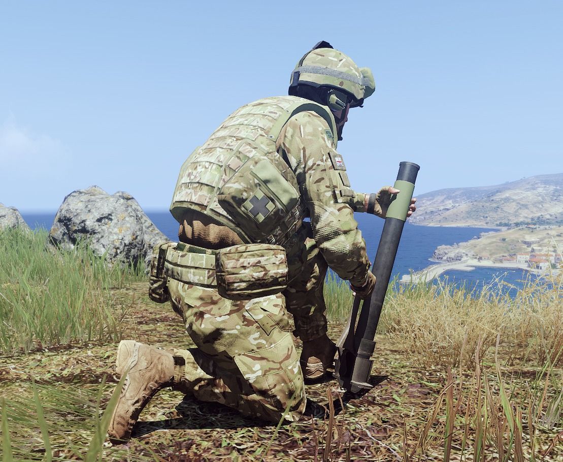 60mm 迫撃砲を Arma 3 用の 3CB BAF Weapons MOD で予定 | 弱者の日記^^ - Arma 3 MODとアドオン紹介