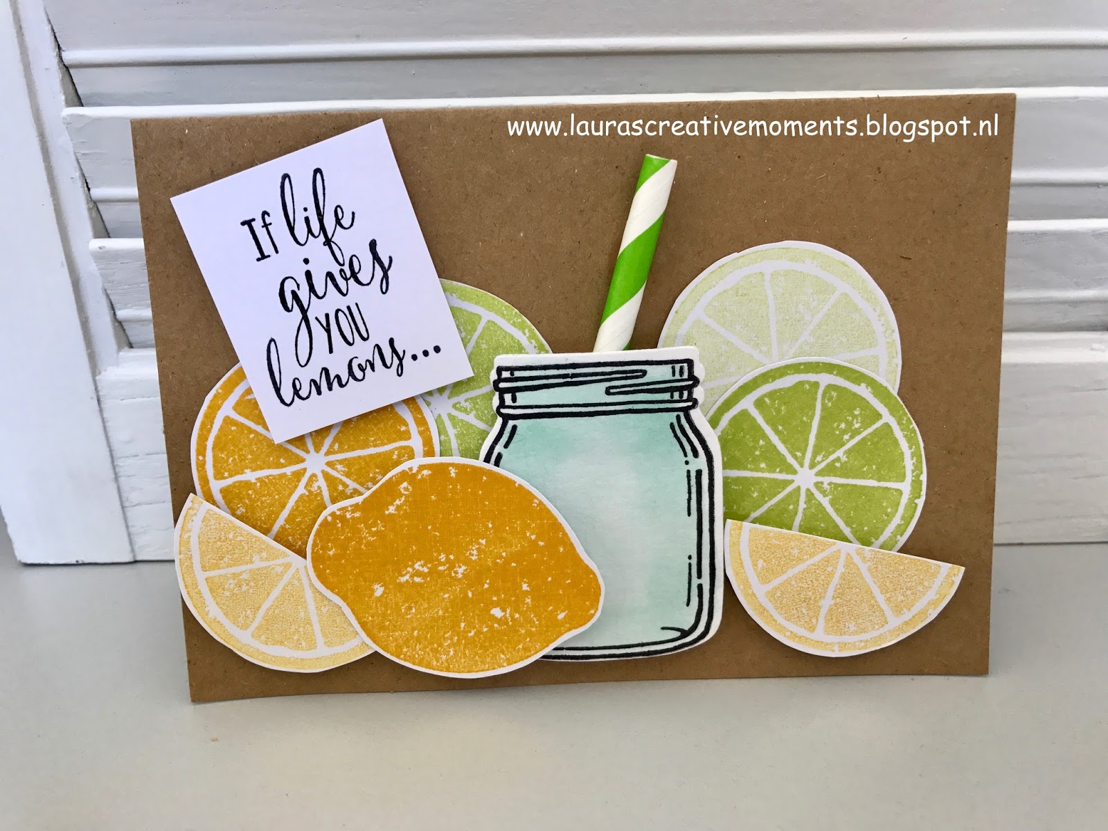 Laura's Creative Moments: Lemon Zest stamp set - Stampin' Up!