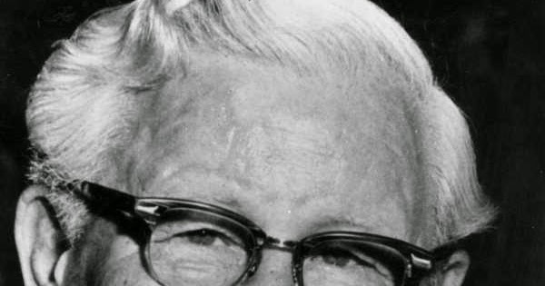 BIOGRAPHY OF BUSINESS PEOPLE: Colonel Harland Sanders of KFC