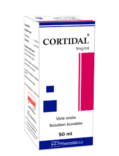 دليل الأدوية العربي: CORTIDAL شراب