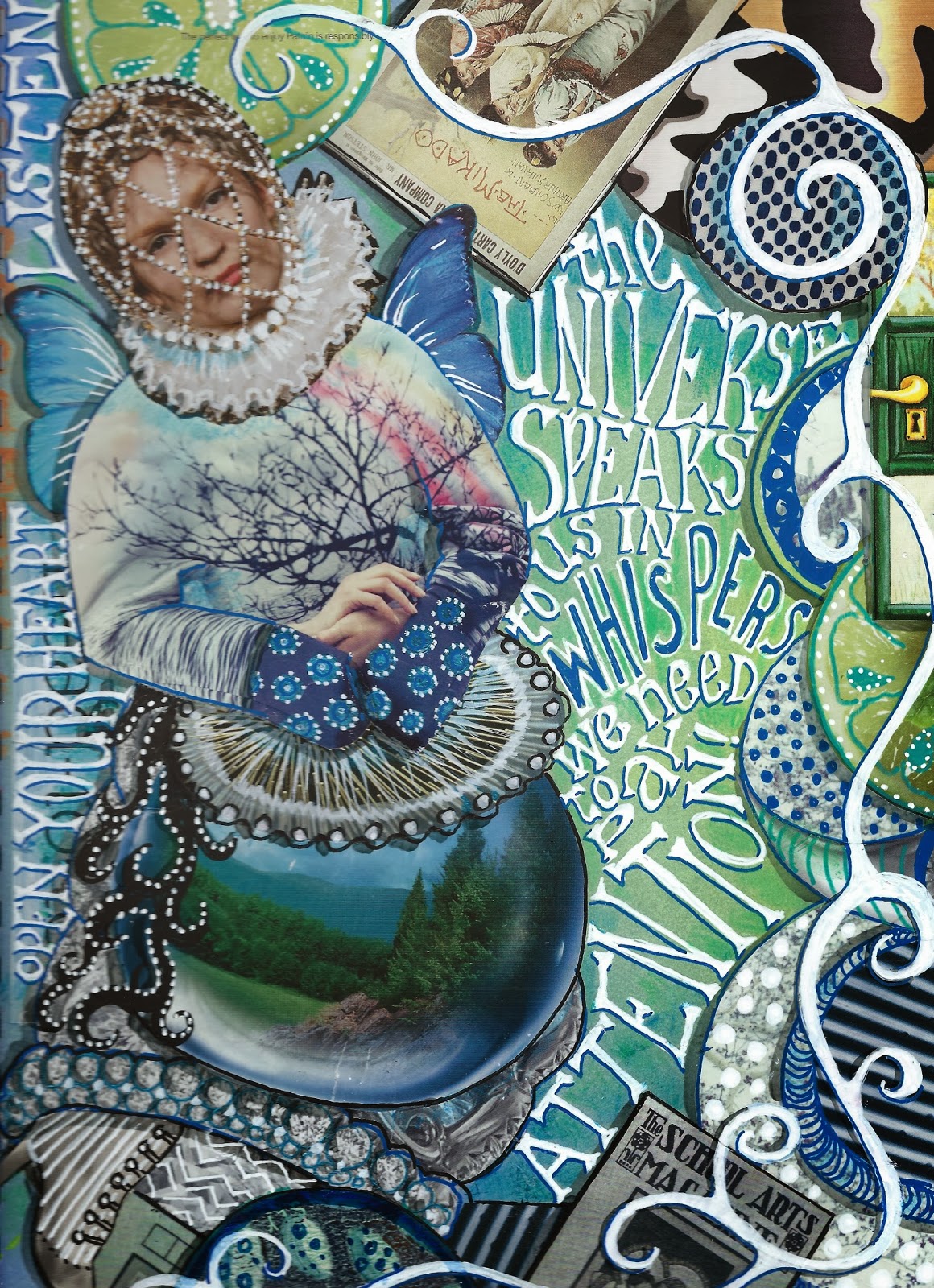 Playing With Paint: TEESHA MOORE INSPIRED JOURNAL