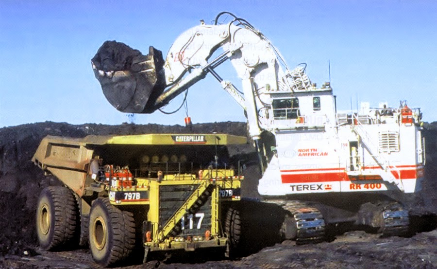 amudu: World's Largest Digger: Bucyrus RH400 Hydraulic Shovel