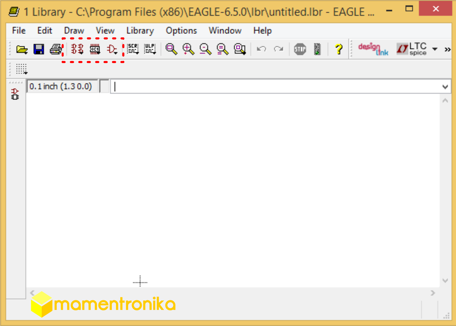 mamentronika: Membuat Library EAGLE sendiri (PART 1)