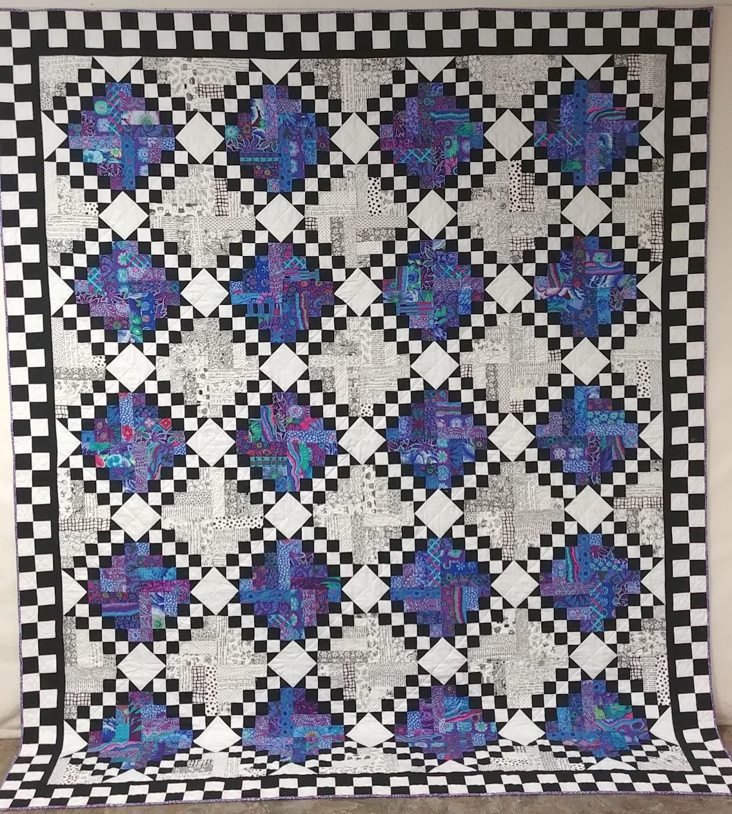 Idaho Quilter's Adventures: Wizard's Chess Quilt