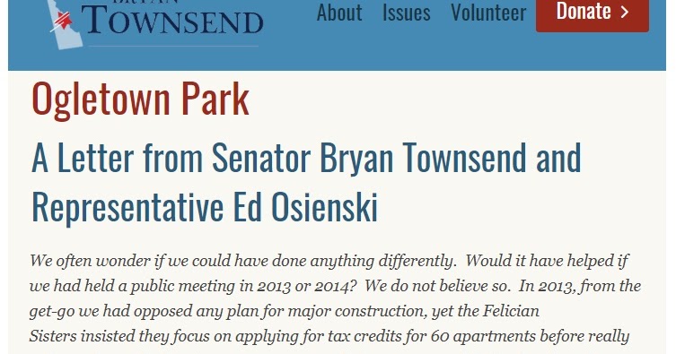 Senator Bryan Townsend (Time Capsule): The lies of Senator Townsend and ...