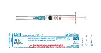 Jual Suntikan 24G Auto Disable Syringe OJ-0.5CC - Toko Medis Jual Alat ...