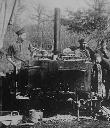 Researching Food History : World War I - 100 years ago - rolling kitchen