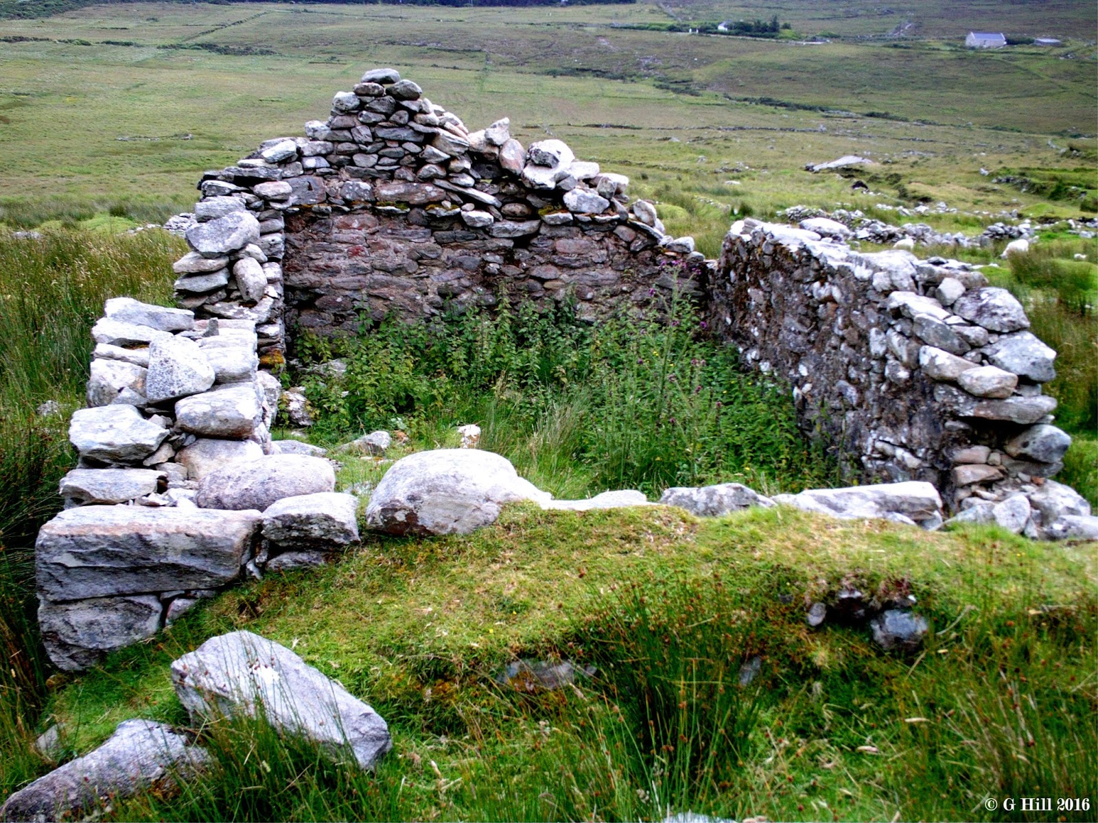 Ireland In Ruins: Deserted Village Achill Co Mayo