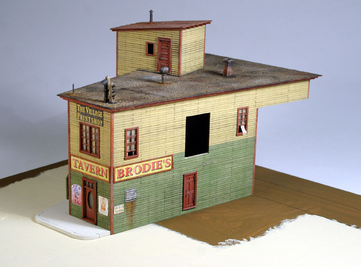 Vilius's scale modeling endeavors: Building Skinner's Row by Fine Scale ...