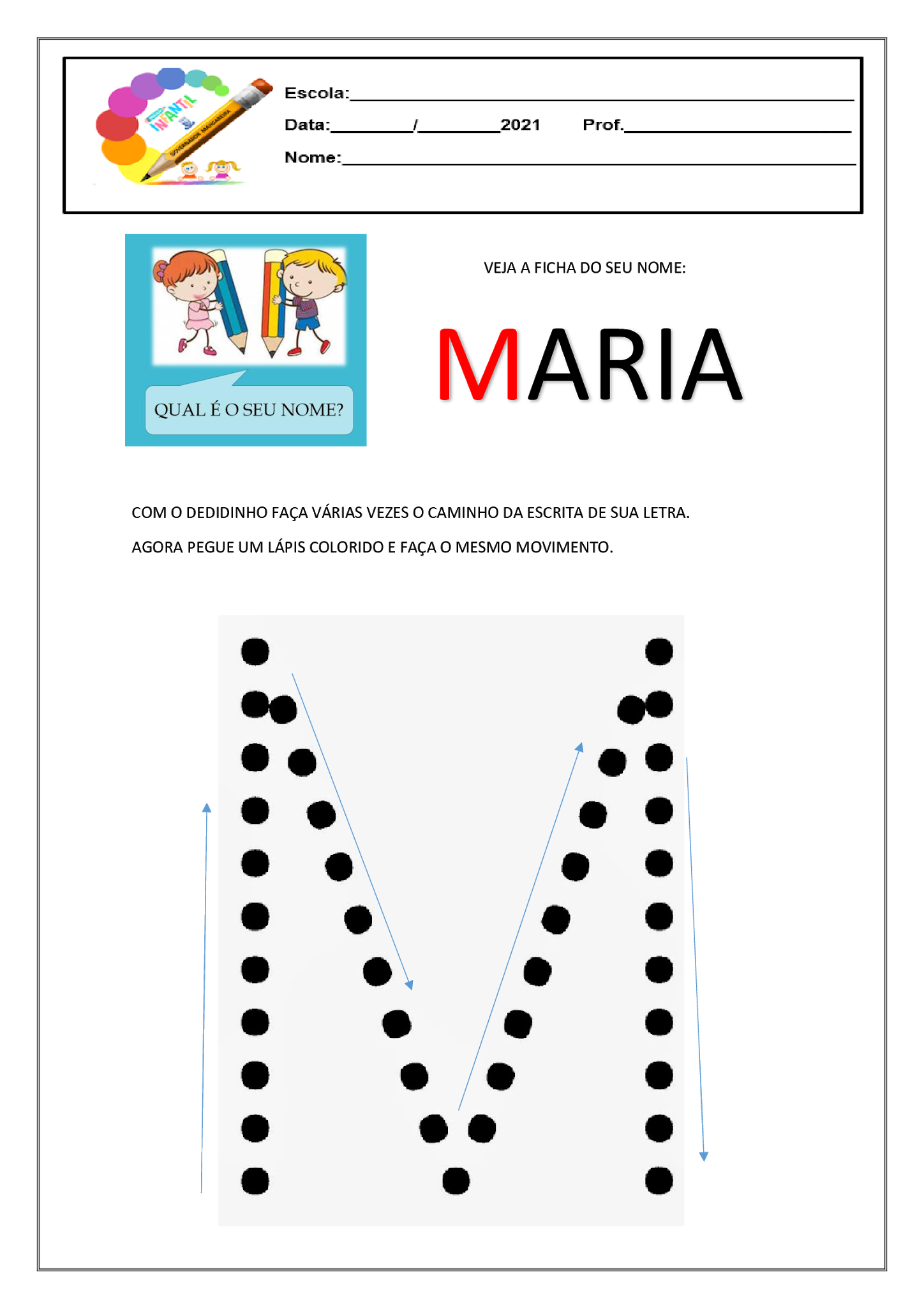 Educação Infantil: LETRA INICIAL - A proposta é montar para cada ...