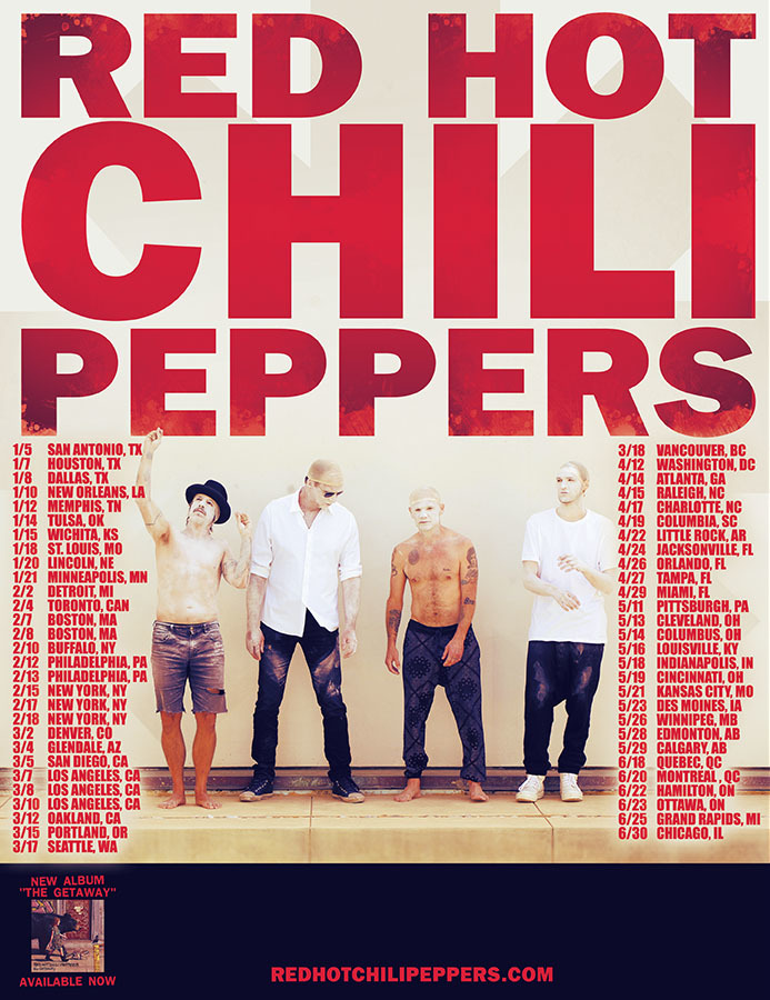 Red Hot Chili Peppers Brasil: Red Hot Chili Peppers anuncia novos shows ...